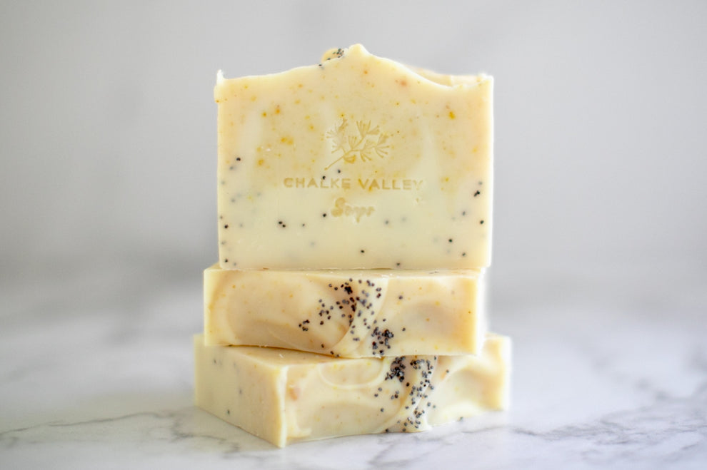 Zesty Scrub - Handmade Botanical Soap Bar – Chalke Valley Soaps