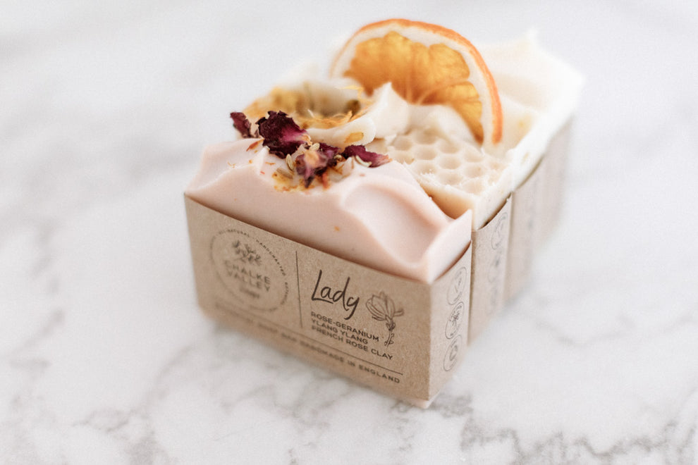 Lady - Handmade Botanical Soap Bar – Chalke Valley Soaps